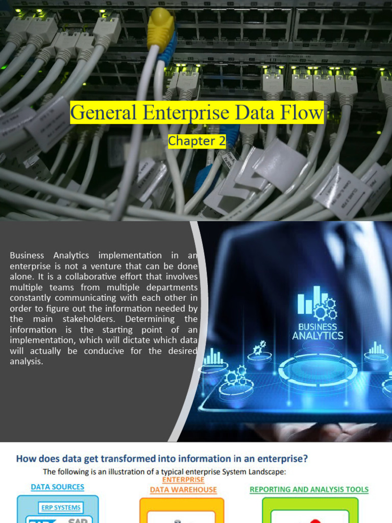 General Enterprise Data Flow | Download Free PDF | Enterprise Resource ...