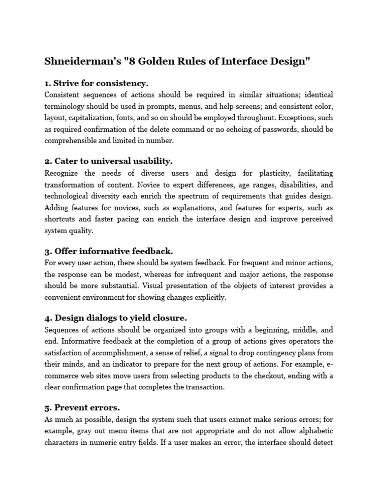 Interface Design Essentials | PDF | User Interface | Information