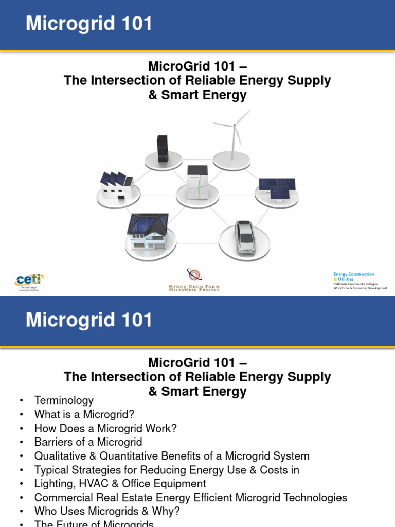 Microgrid 101 | PDF