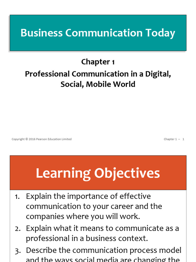 Chapter 1 Bcom | PDF | Mobile Technology | Communication