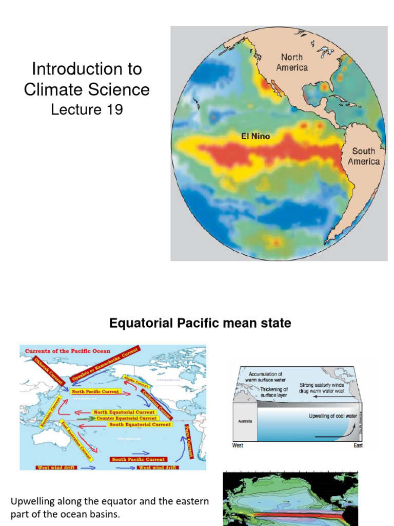 Introduction To Climate Science | PDF | Sea Surface Temperature ...