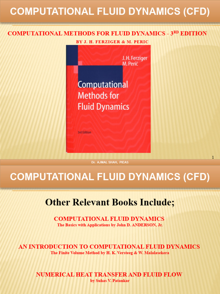Lect.01-02 | PDF | Computational Fluid Dynamics | Numerical Analysis