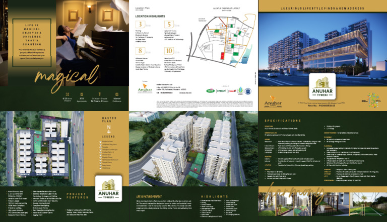 Anuhar Towers Folder - Reprint-2018 Curves | PDF