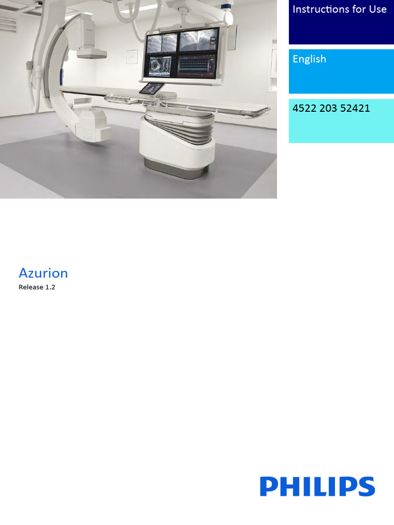 飞利浦血管机DSA Azurion | PDF | Computing