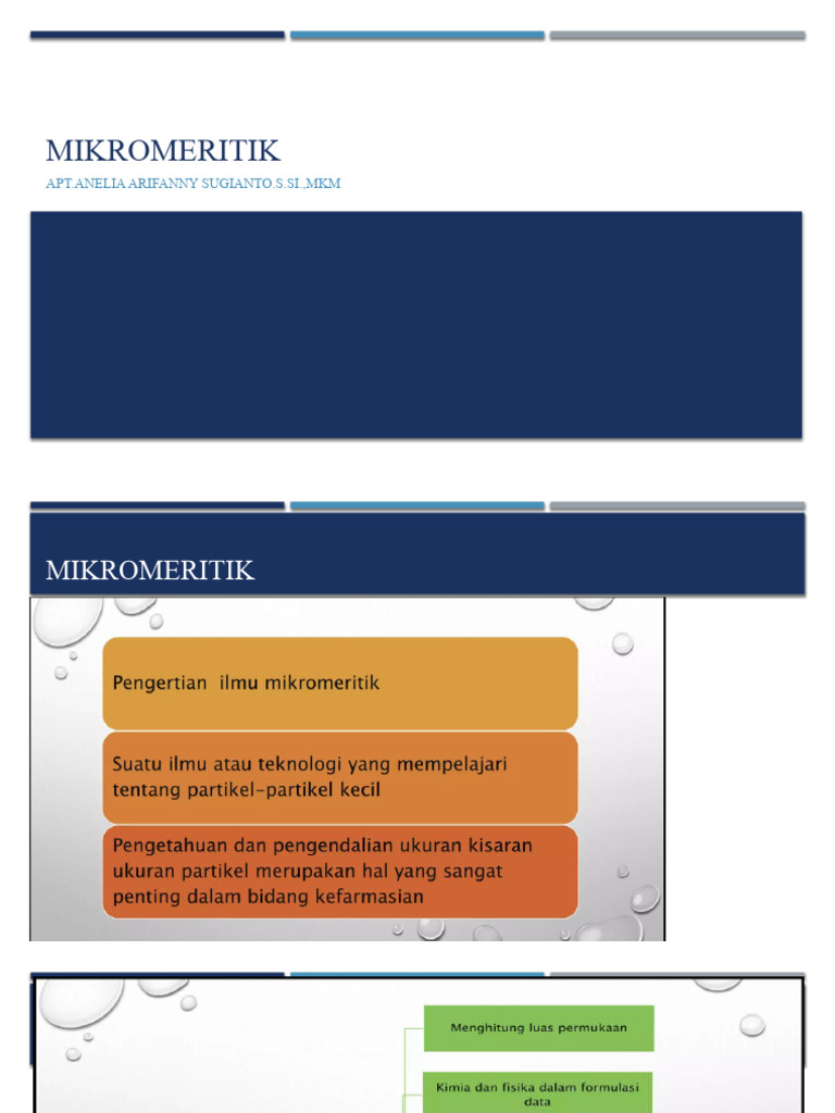 Mikromeritik | PDF