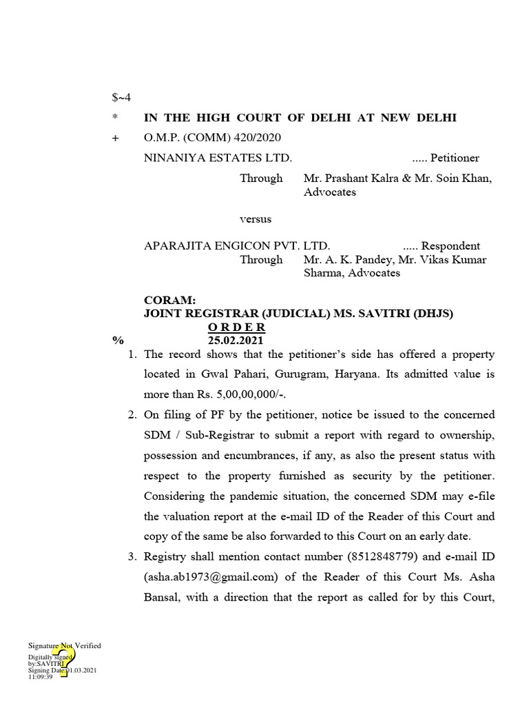 Ninaniya Case | PDF | Civil Law (Common Law) | Common Law