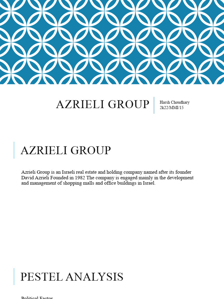 Azrieli Group | PDF