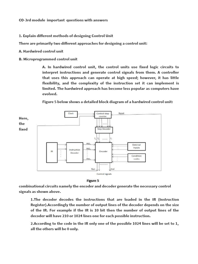 Module 3 Notes Pdf Input Output Central Processing Unit
