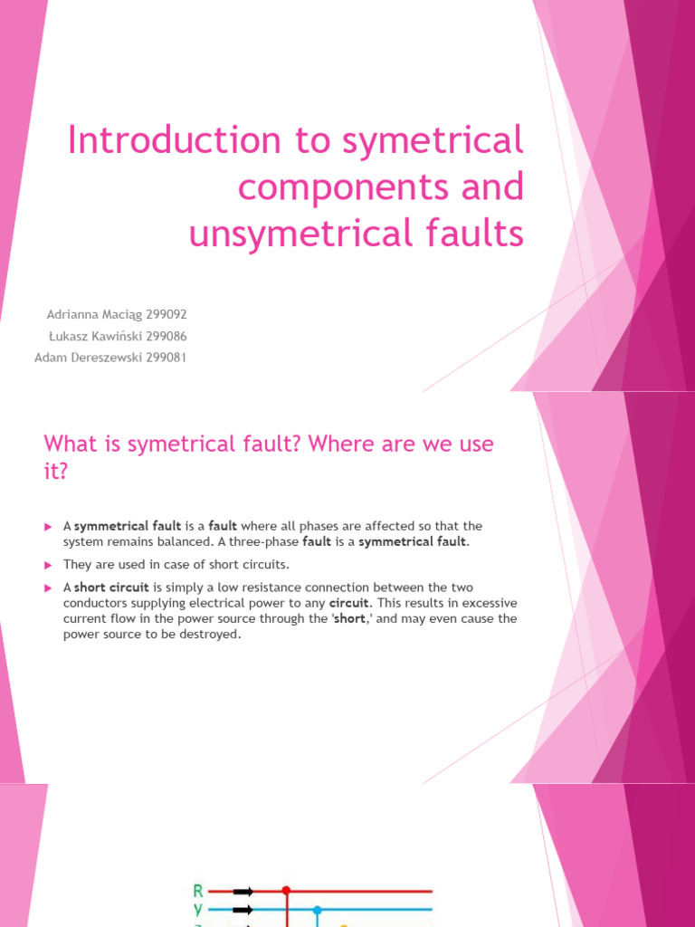 Lecture 14. Unsymetrical Faults | PDF | Materials Science | Physical Quantities