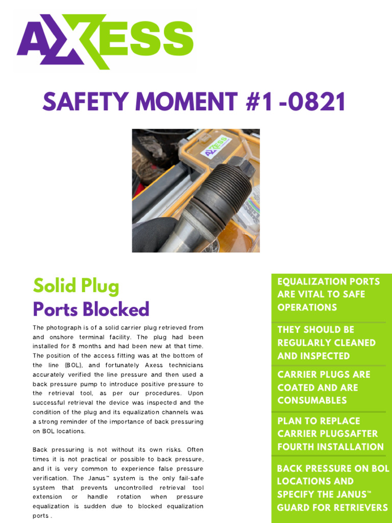 Safety Moment 1 0821 1629224845 | PDF | Valve | Mechanical Engineering