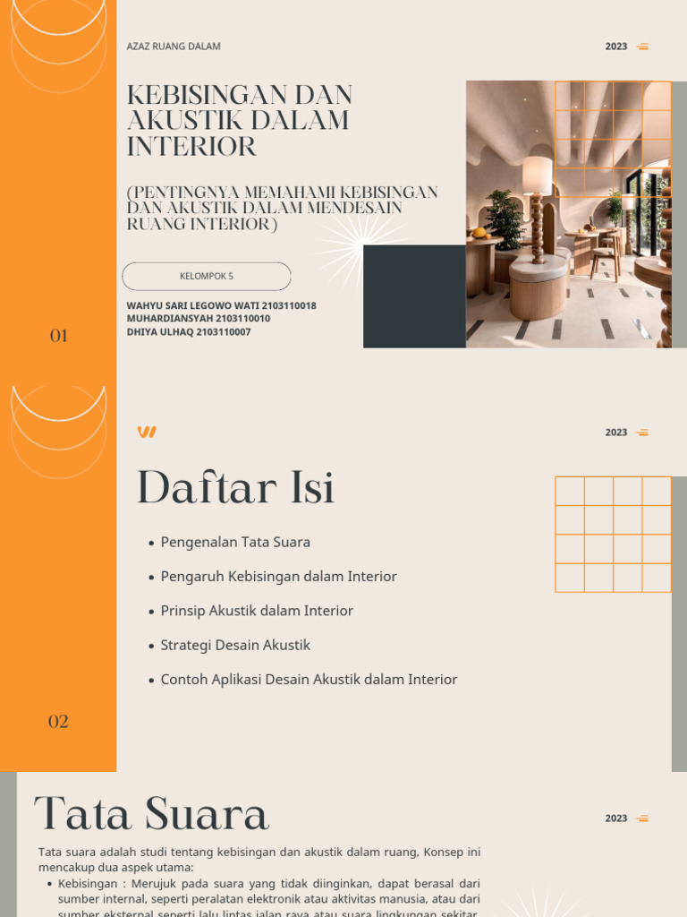 Tata Suara, Azaz Ruang Dalam | PDF