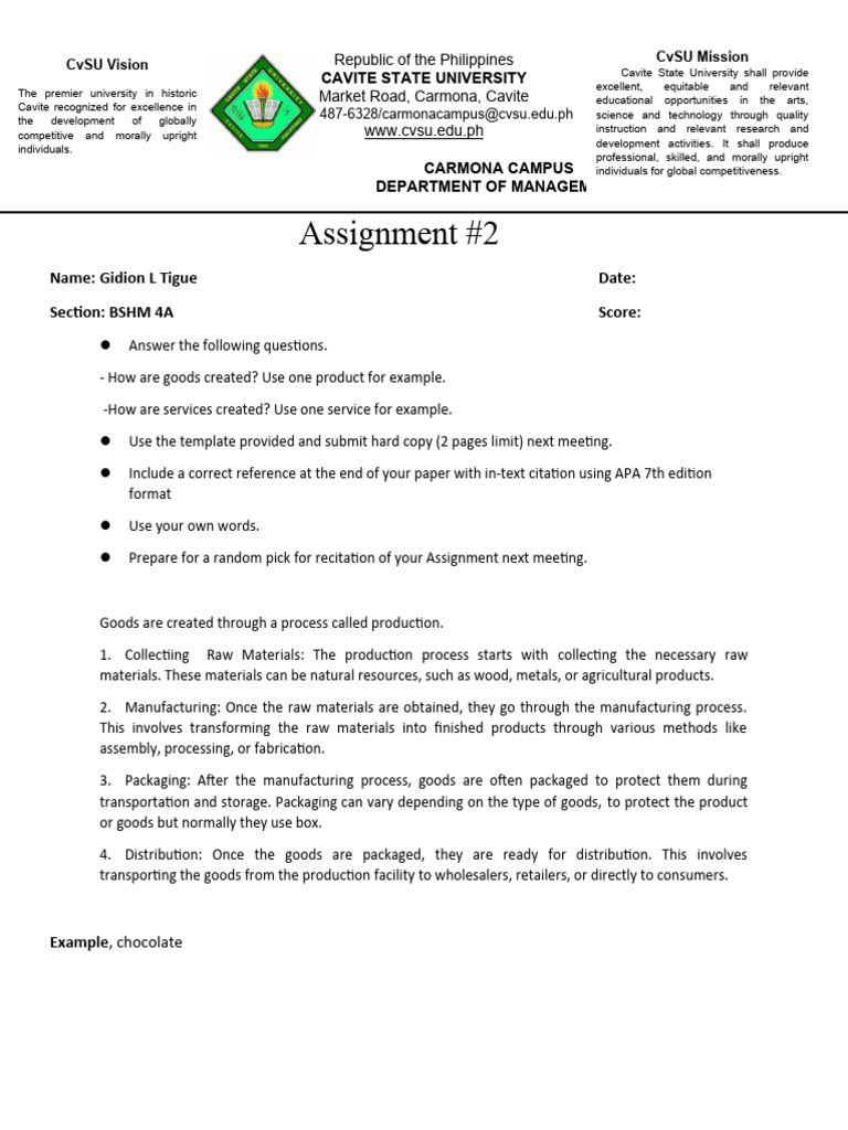 Assignment Template | PDF | Economies | Business