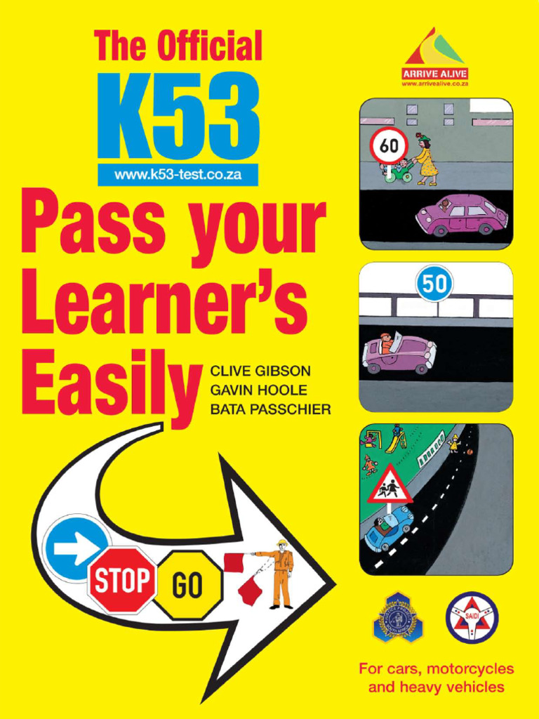 K53 Learner's License Guide PDF | PDF | Traffic | Intersection (Road)