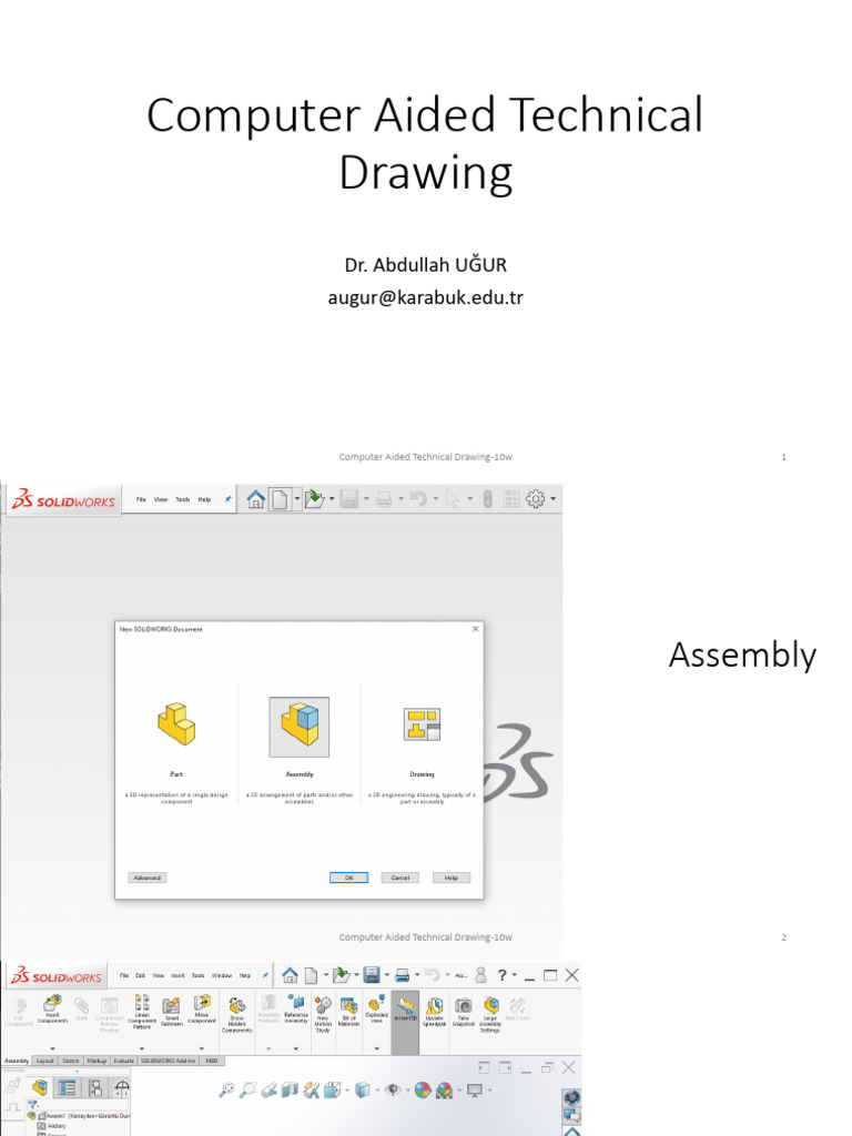 Computer Aided Technical Drawing 11 | PDF