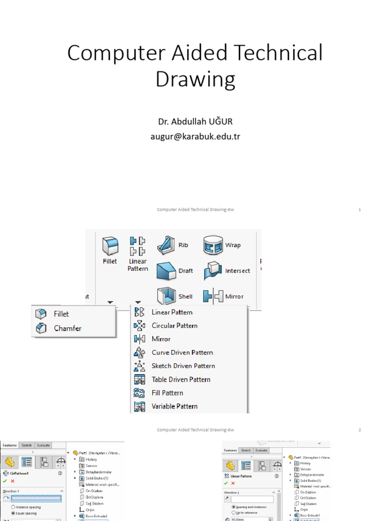Computer Aided Technical Drawing 6 | PDF
