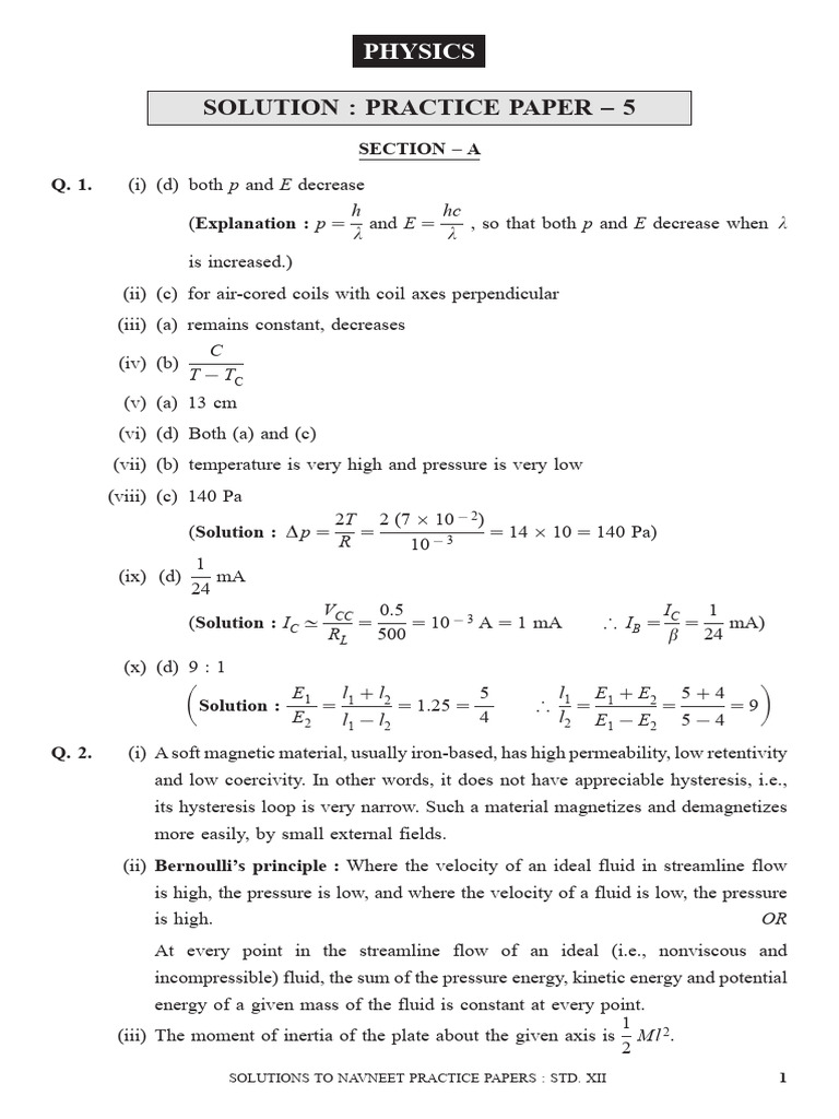 D0685 Phy Paper 5 | PDF | Photoelectric Effect | Photon