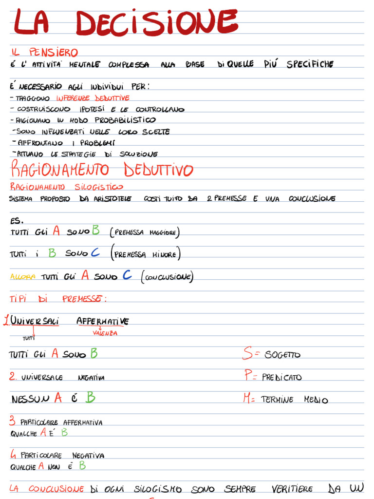 Capitolo 9 La Decisione | PDF