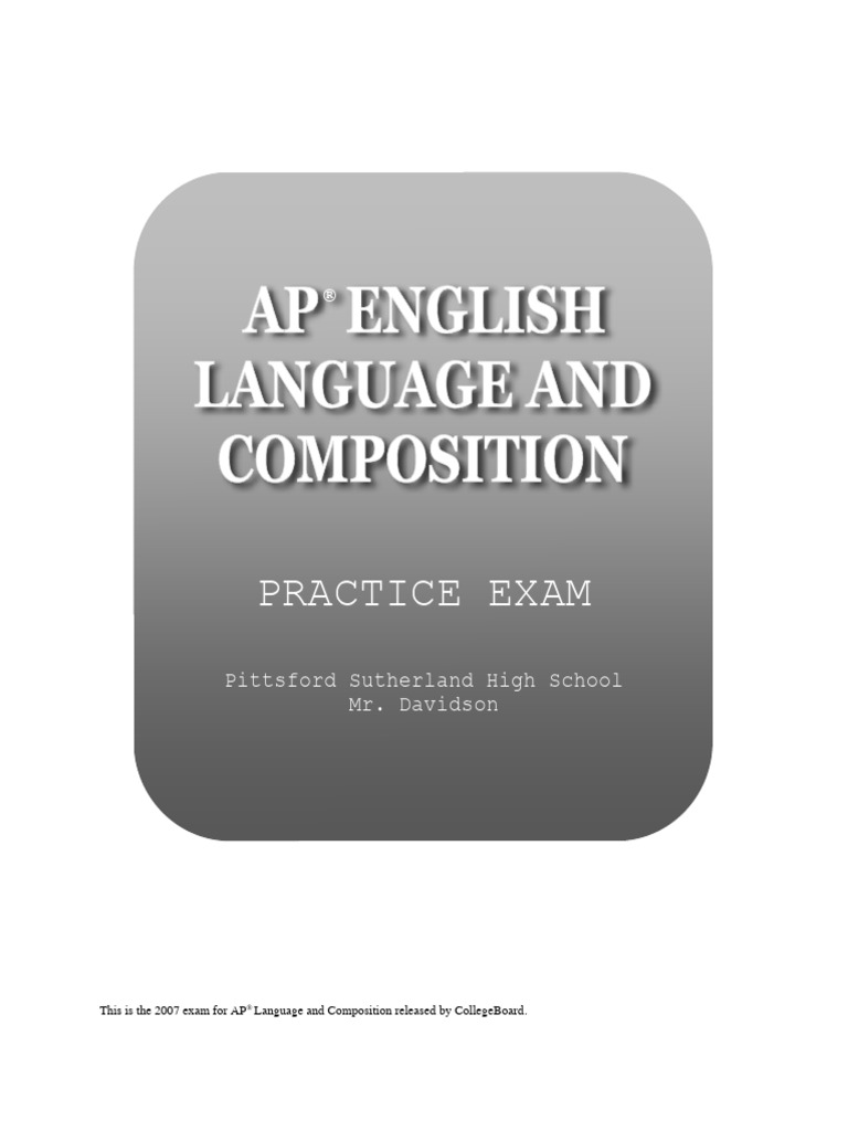 2007 Released Exam2 | PDF | Experience | Utilitarianism