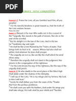 Psalm 19 King James Version | PDF