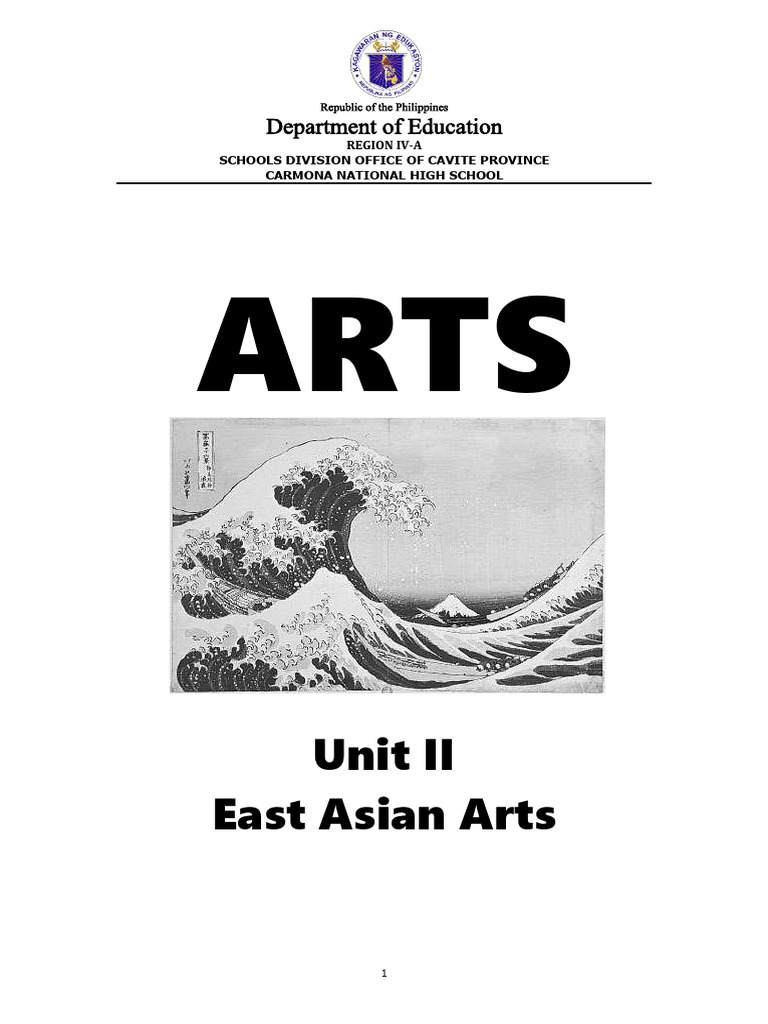 Unit II East Asian Arts: Department of Education | PDF | Paintings ...