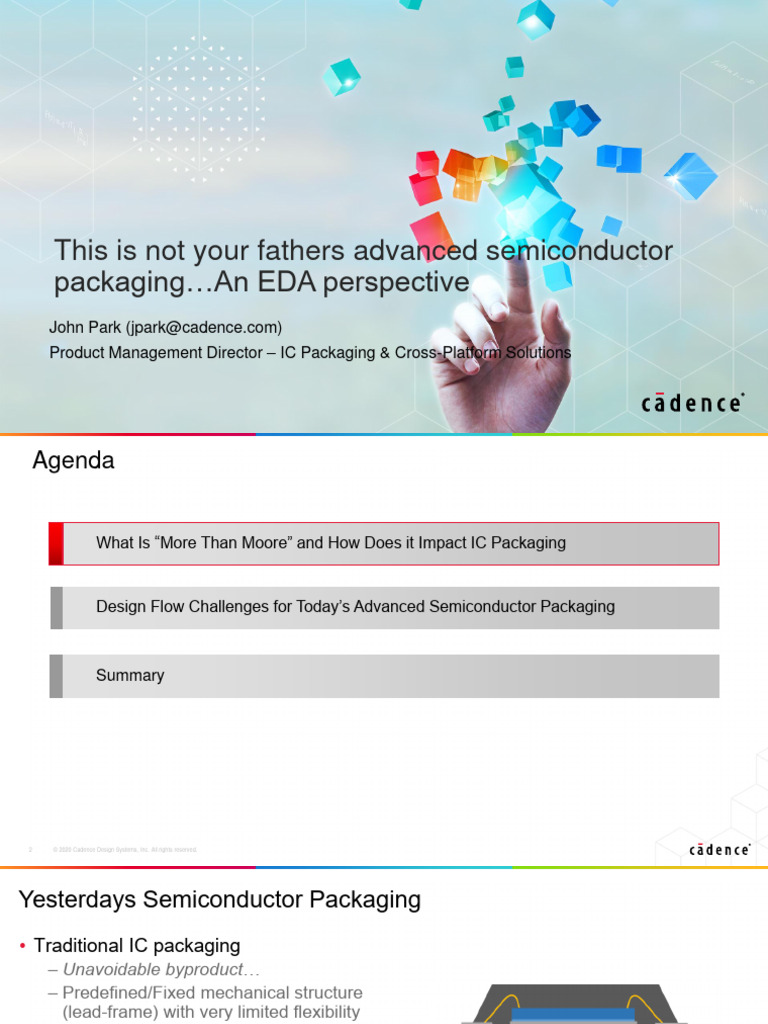 Imaps Dev Pack 20 Eda Perspective | PDF | System On A Chip | Integrated Circuit