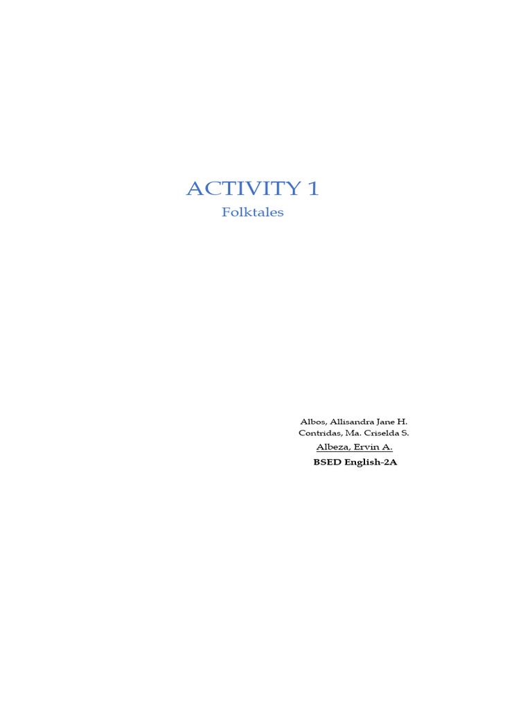 LP3 Output in English 9 - Activity 1 - Group 12 - Albos Allisandra Jane ... LP3 Output in English 9 - Activity 1 - Group 12 - Albos Allisandra Jane ...
