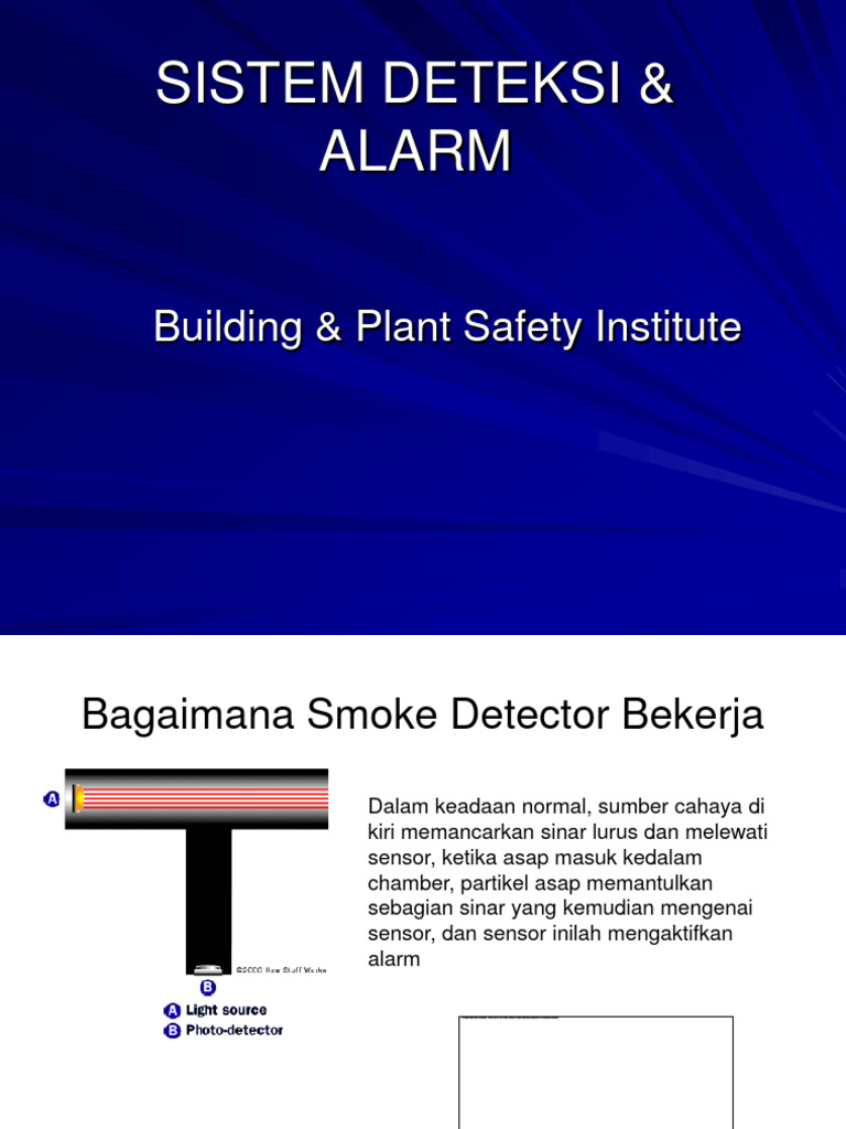 Sistem Deteksi & Alarm | PDF