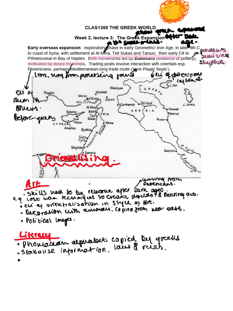 Greek Expansion Art and Literacy | PDF | Greeks