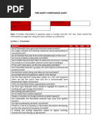 Fire Drill Checklist | PDF | Emergency Evacuation | Safety