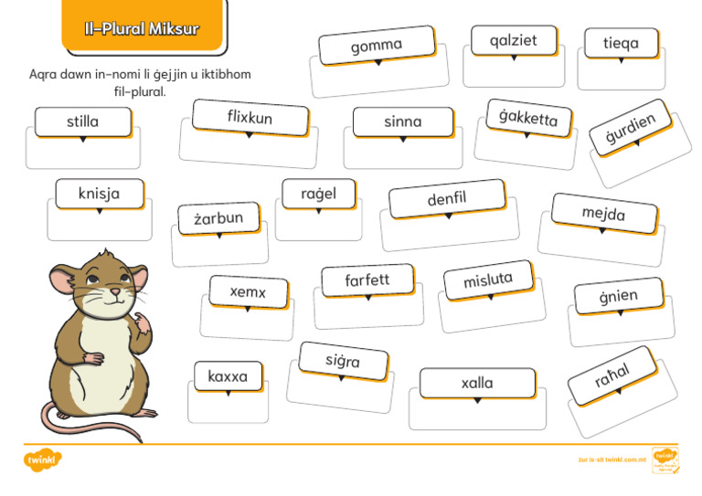 MT M 1680303641 Karta Tat Tahrig Il Plural Miksur - Ver - 1 | PDF