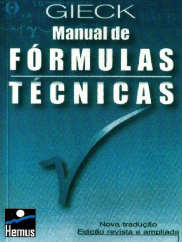 Resumo Manual de Formulas Tecnicas Kurt Gieck | PDF