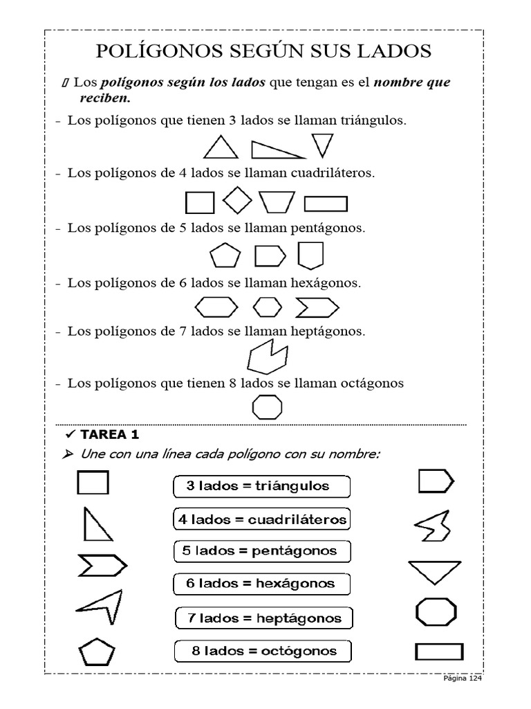 2. Polígonos según sus lados | PDF | Geometría Elemental | Matemática ...