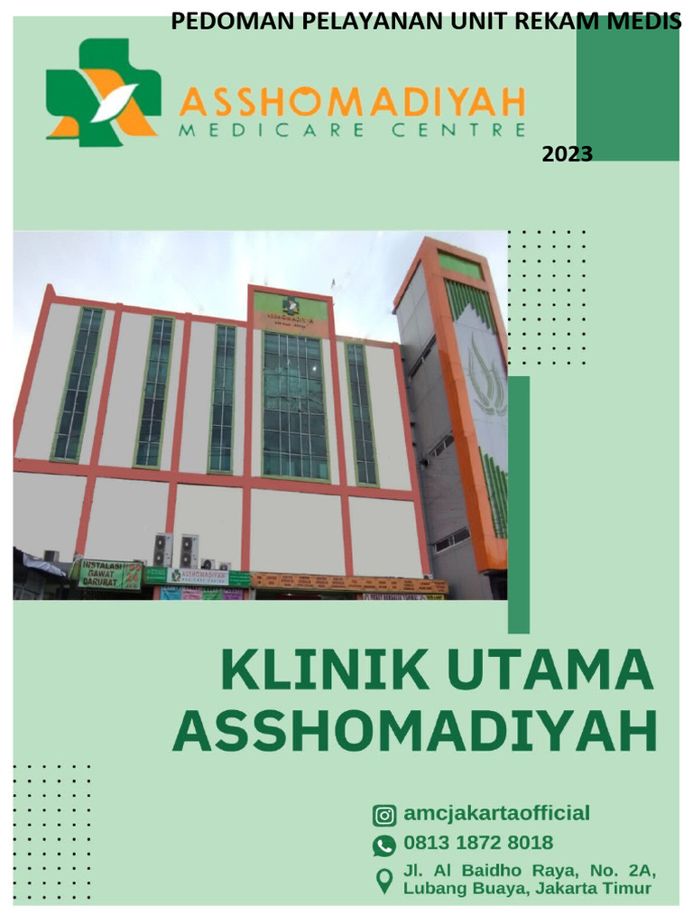 Pedoman Pelayanan Rekam Medis (Word) | PDF