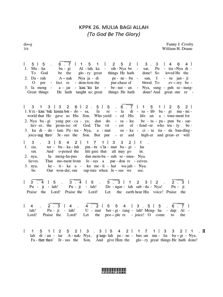 KPPK 26 Mulia Bagi Allah | PDF