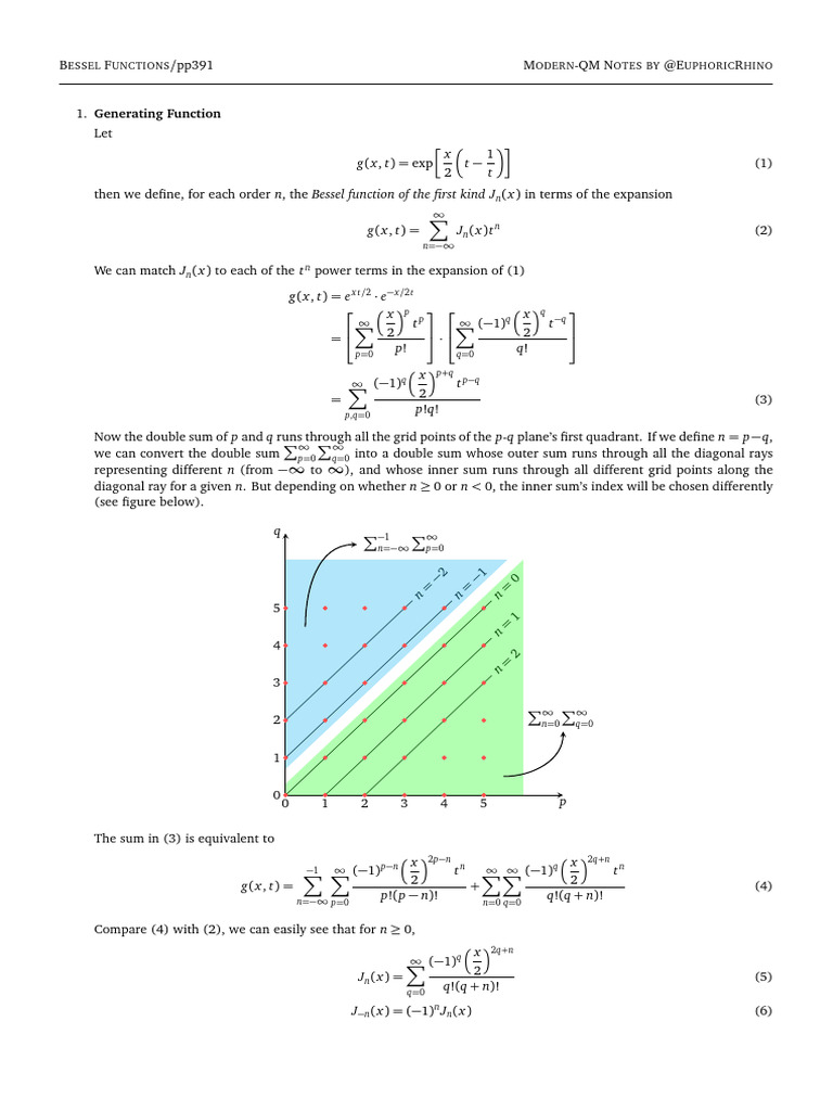pp391 Bessel Functions | PDF | Mathematical Concepts | Mathematical Analysis