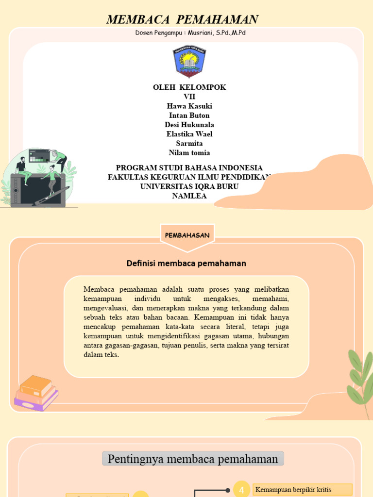 Pemahaman Membaca | PDF