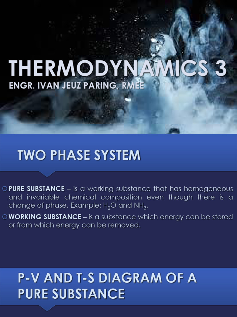 Thermodynamics Part 3 Notes | PDF | Heat | Steam