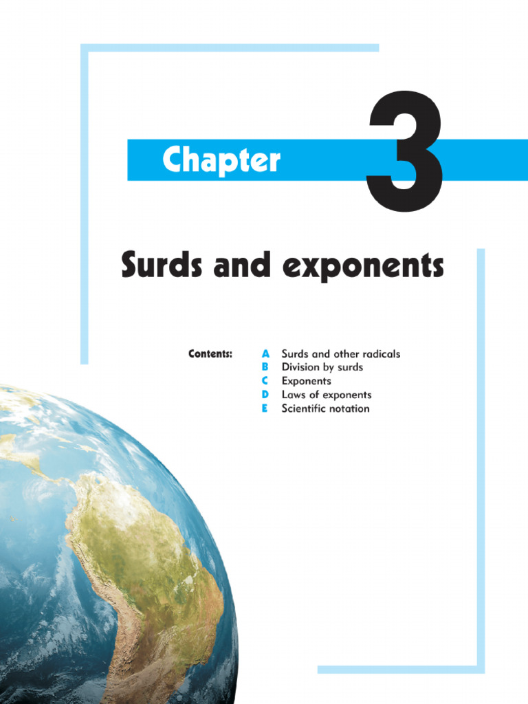 Chap 3 Surds&Exp | PDF