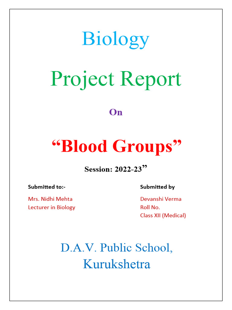 Blood Group | PDF | Blood Type | Granulocyte