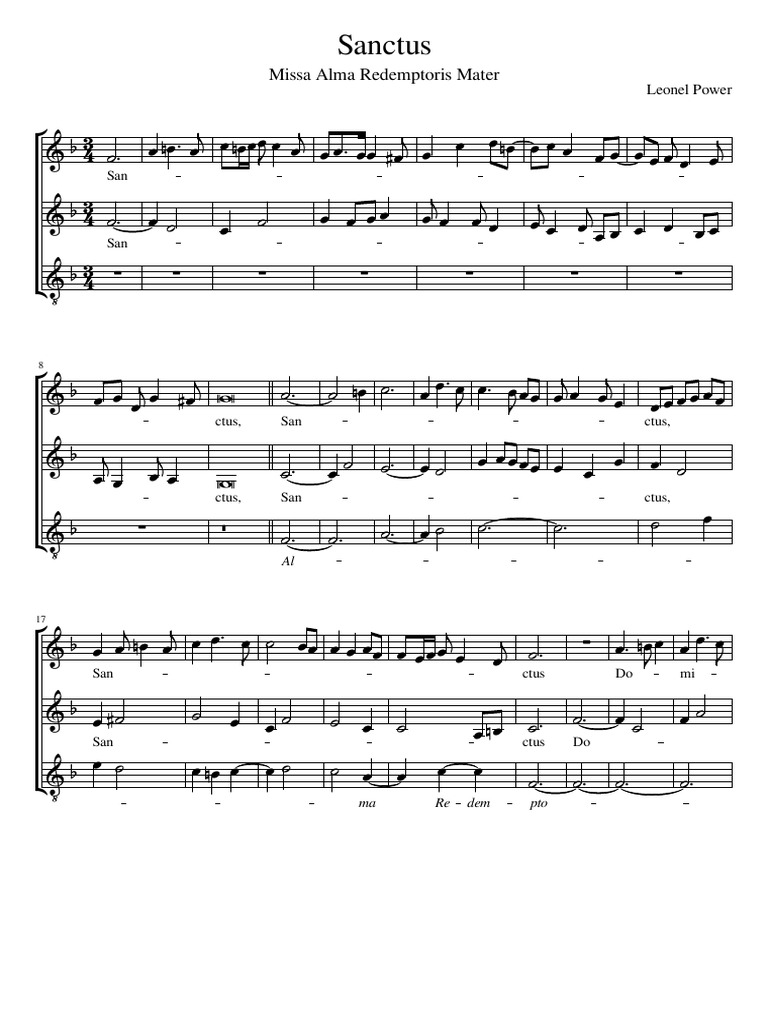 Sanctus Leonel | PDF