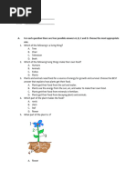 Grade 1 Science Revision Materials and Their Properties | PDF