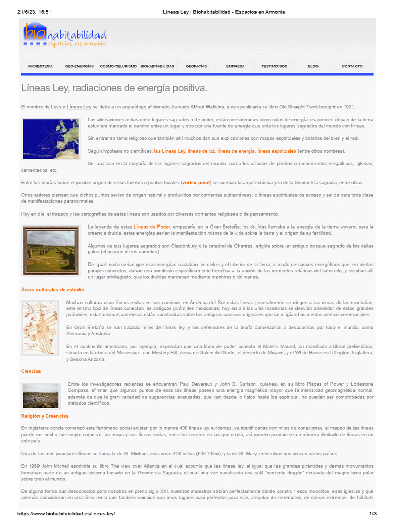 Líneas Ley - Biohabitabilidad - Espacios en Armonia | PDF | Ciencias sociales