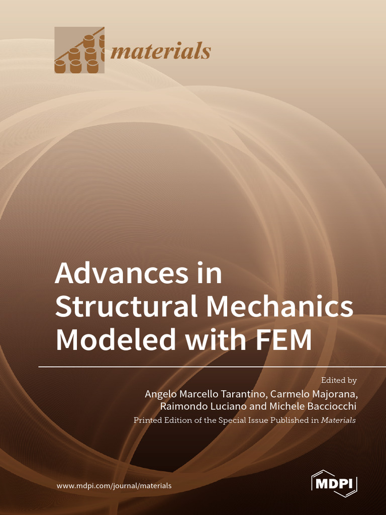 Advances in Structural Mechanics Modeled With FEM | PDF | Beam ...