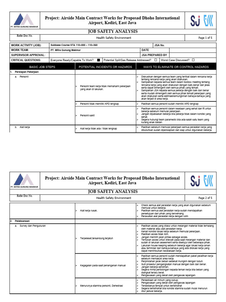 Jsa Base Course Pdf 5580