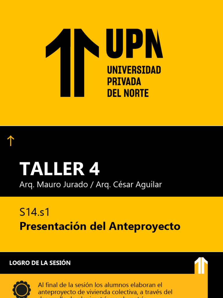 PPT.S14.s1 - Presentación Del Anteproyecto | PDF