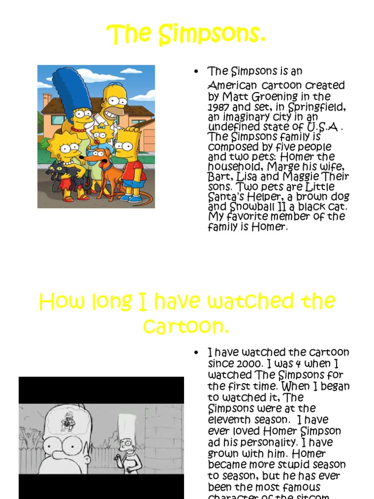 Homer Simpson: A Character Analysis | PDF | The Simpsons | 20th Century ...