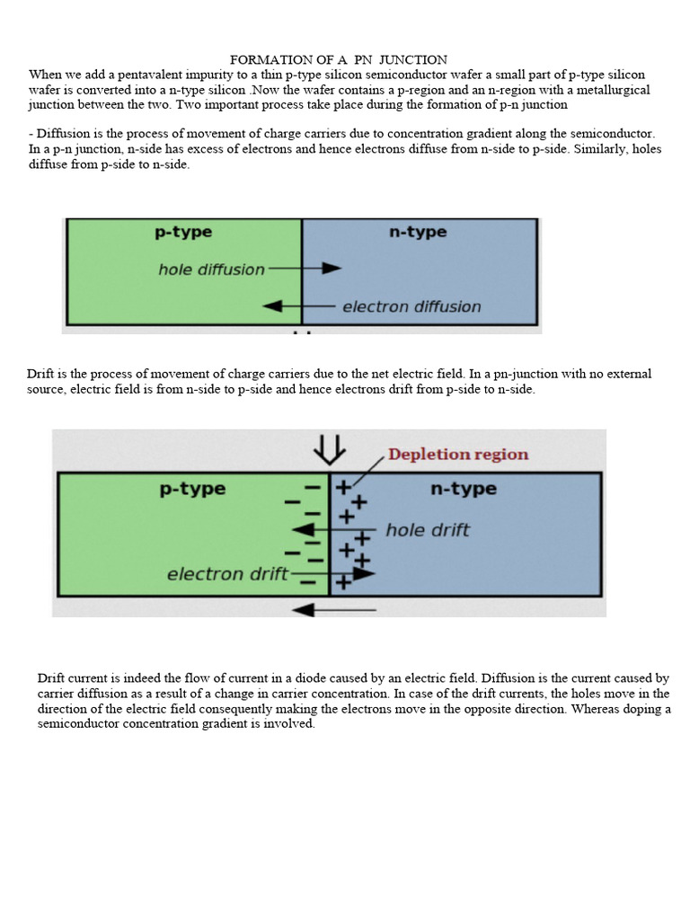 Phy Project | PDF | Semiconductors | P–N Junction