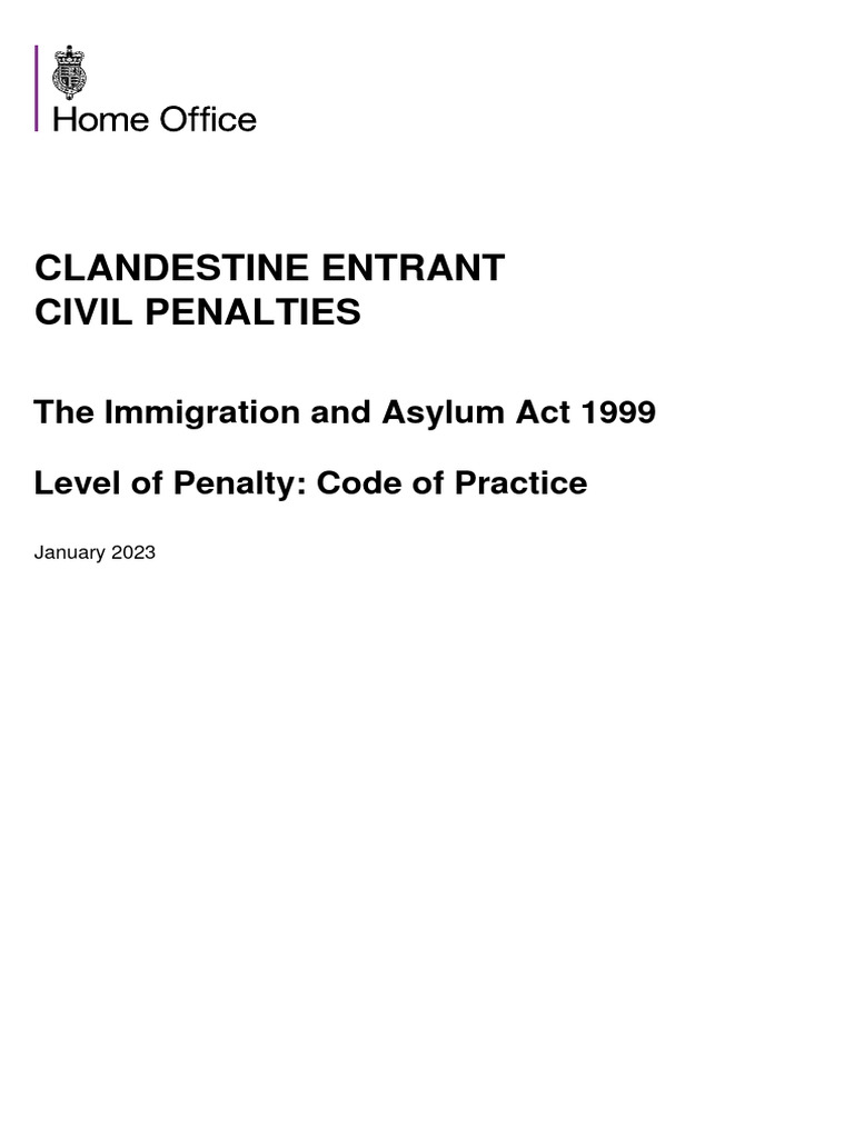 Level of Penalty Code of Practice January 2023 | PDF | Legal Liability ...