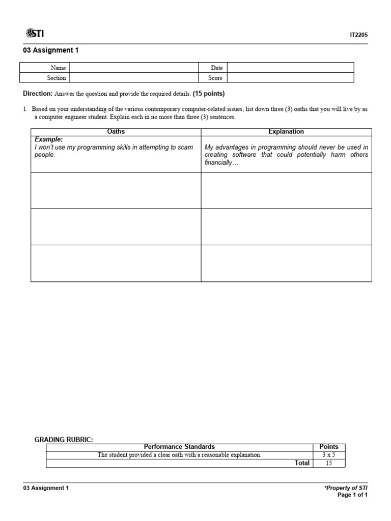 03 - Assignment - 1 (2) Cpe Law Question | PDF