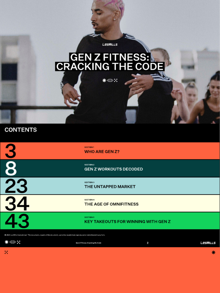 Les Mills International 2023 Gen Z Fitness - Cracking The Code - en ...